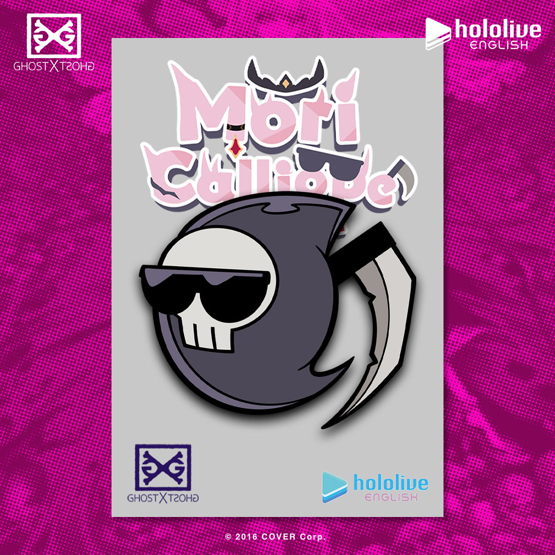 Mori Calliope - Death Sensei Soft Enamel Pin – GHOST X GHOST
