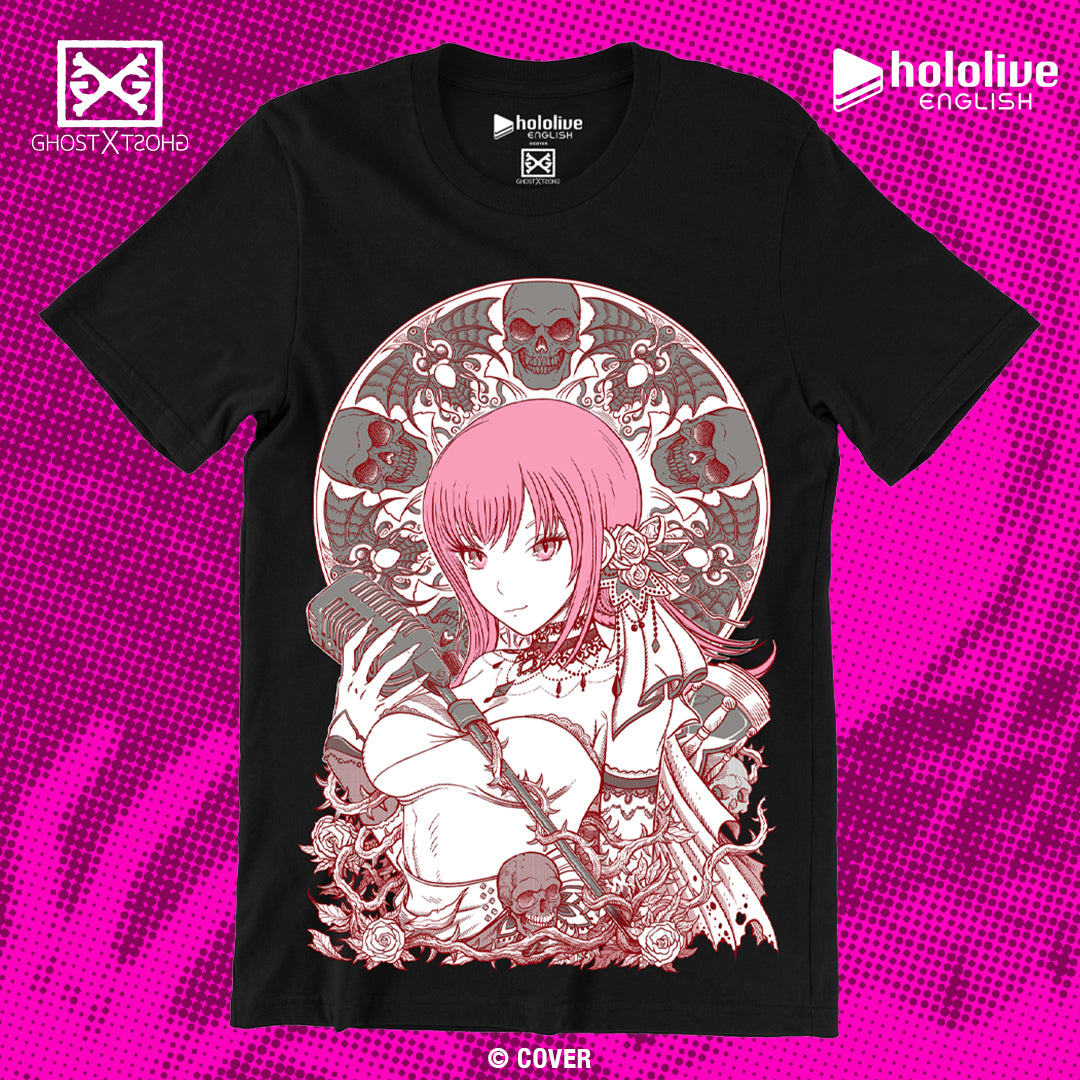 Mori Calliope Portrait of Death White Variant T-Shirt WAITLIST – GHOST ...