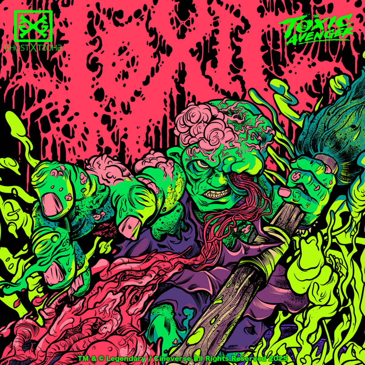 Toxic Avenger - Toxie METALCROPOLIS T-Shirt WAITLIST – GHOST X GHOST